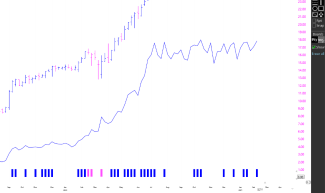 TC2000 Shared Chart Template from Richard Moglen